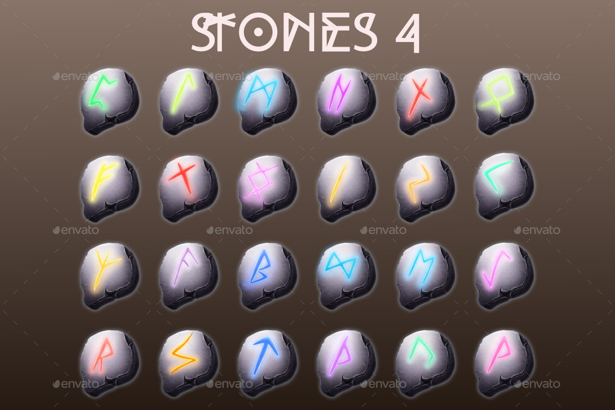 Runes, Game Assets | GraphicRiver