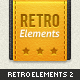 Retro Web Elements Vol. 2, Web Elements | GraphicRiver
