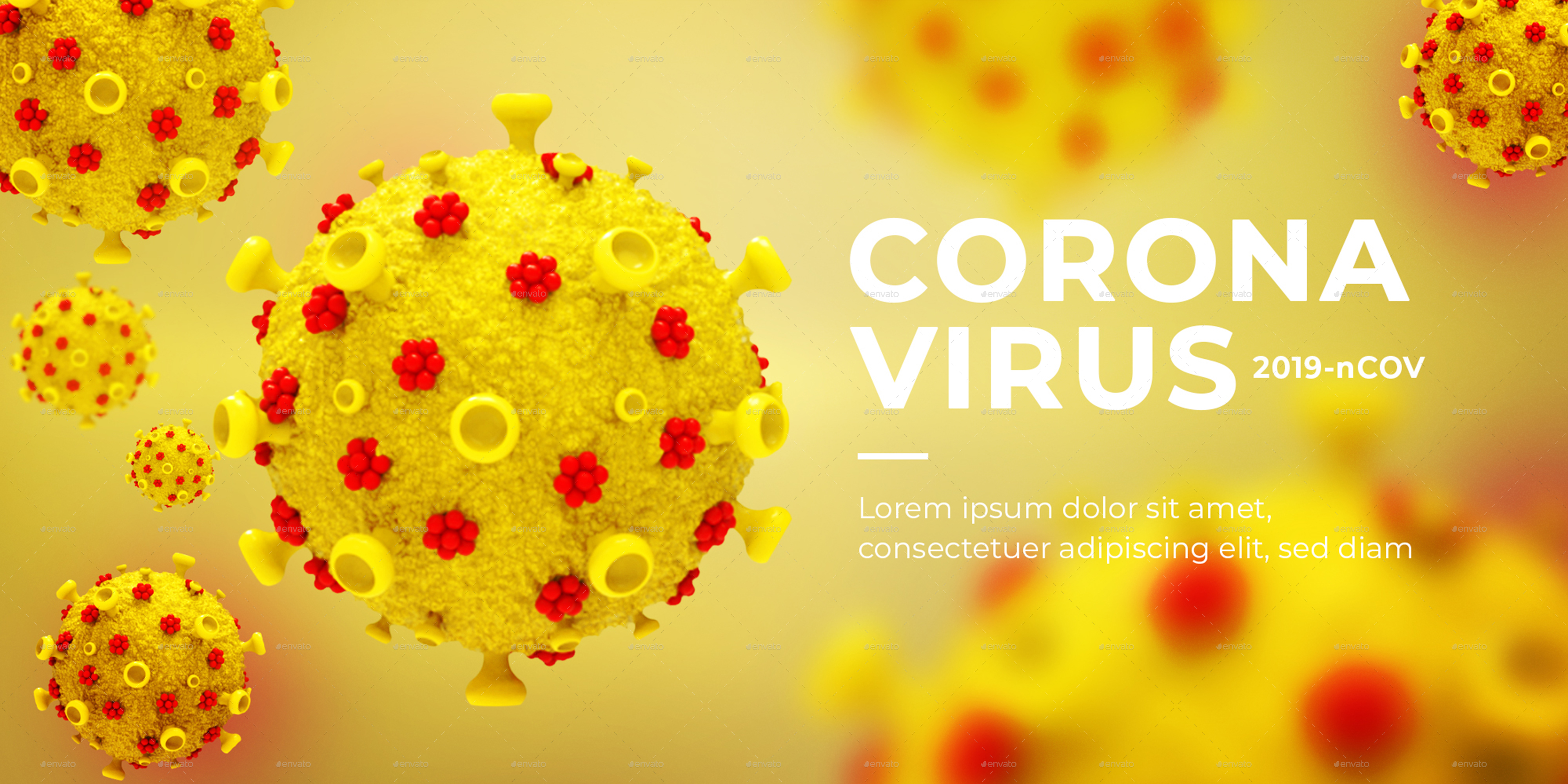 Corona Virus 3d Scene Creator Background, Graphics | GraphicRiver