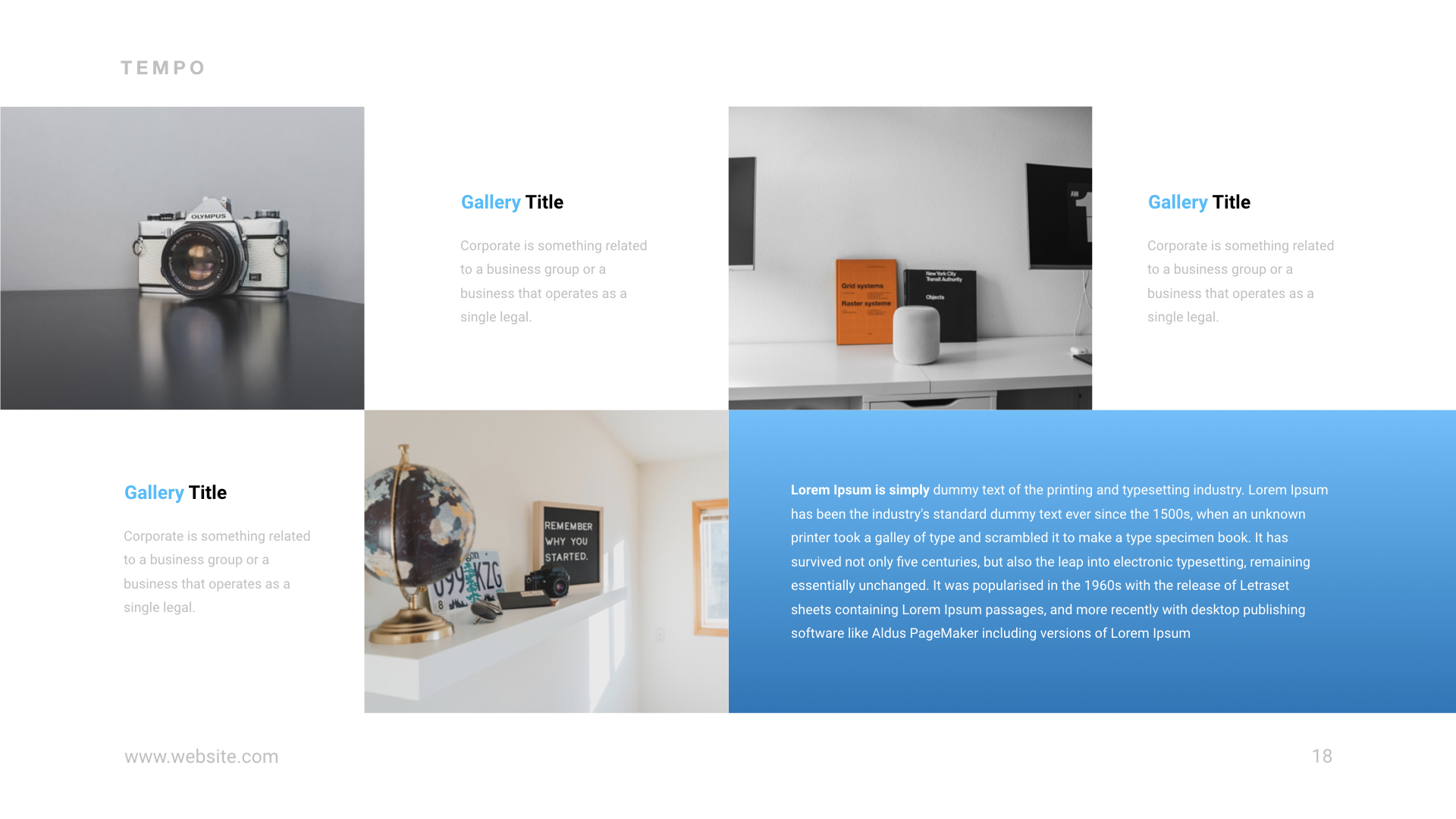 TEMPO Business Template (KEY), Presentation Templates | GraphicRiver