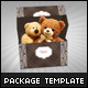 Retro and Vintage Gift Box Package Template, Print Templates | GraphicRiver