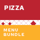 Pizza Restaurant Menu Print Bundle by Mike_pantone | GraphicRiver