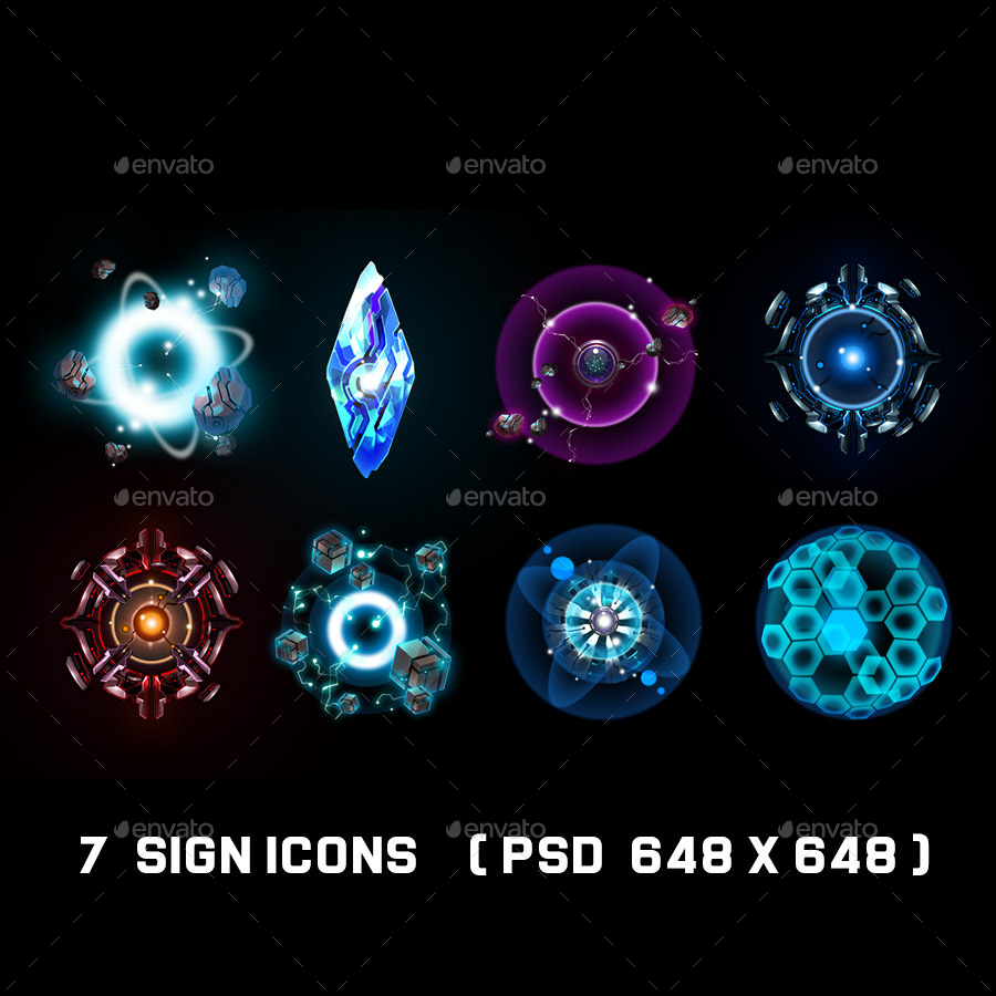 Space Game Assets, Game Assets | GraphicRiver