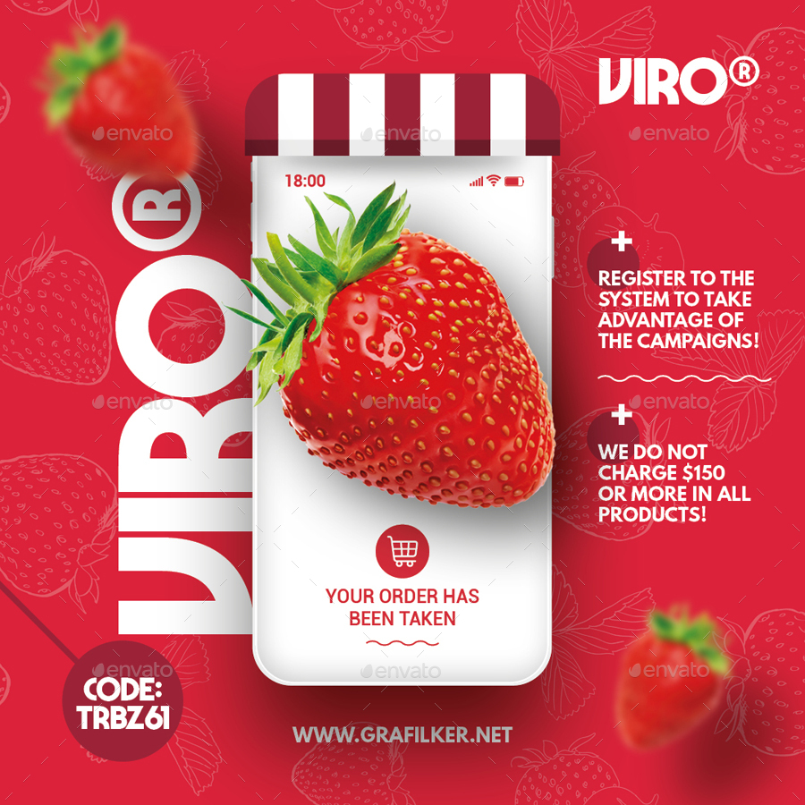 Mobile Shopping Social Media Templates, Web Elements | GraphicRiver