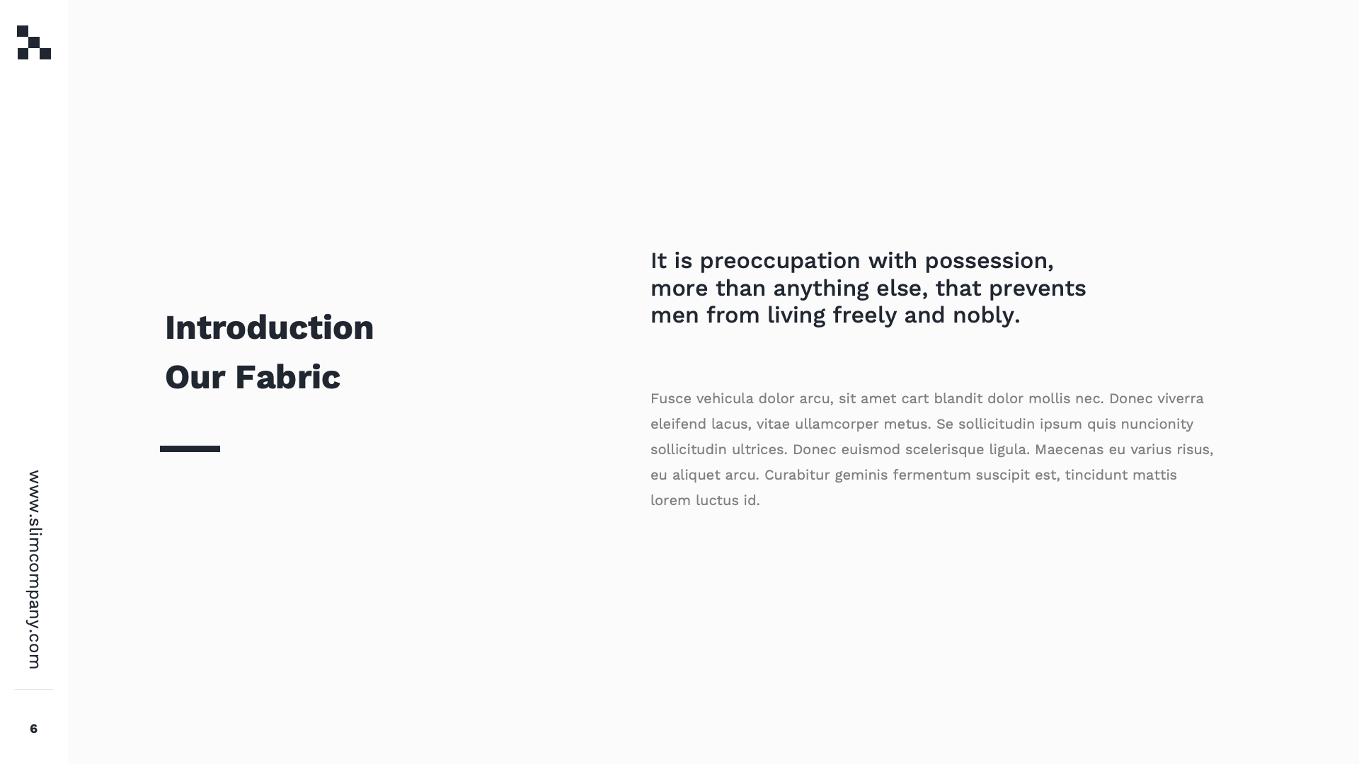 SLIM - Minimalism Powerpoint Template by MasdikaStudio | GraphicRiver