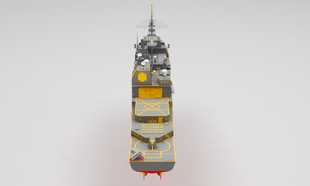 Battle ship by Elkhabaz | 3DOcean