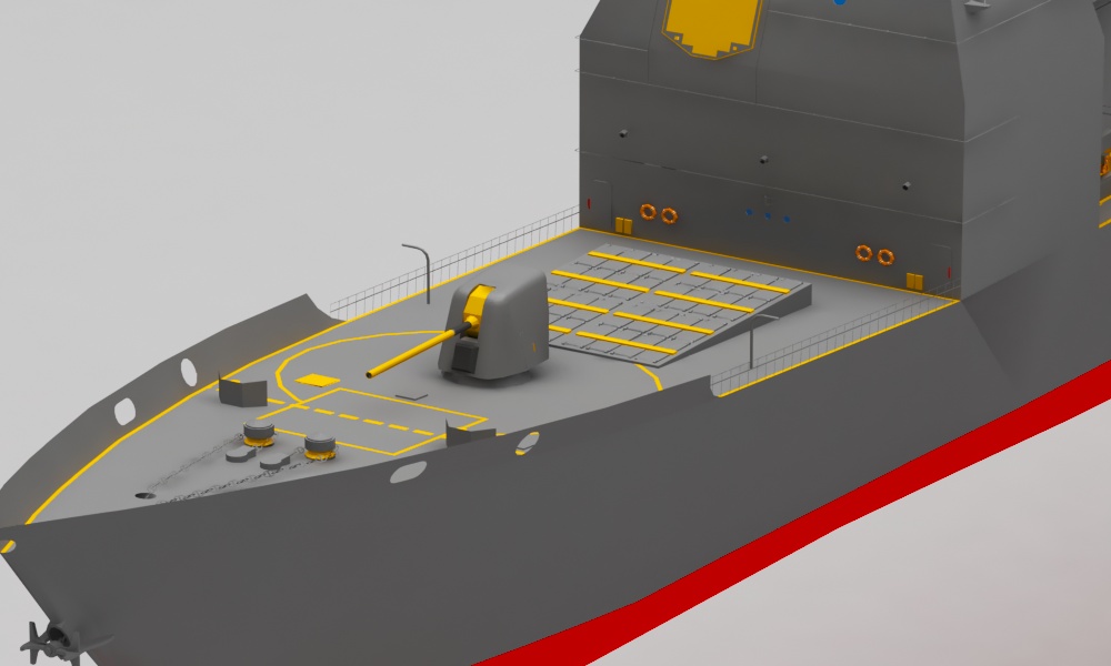 Battle ship by Elkhabaz | 3DOcean