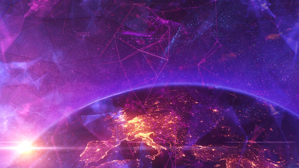 Digital Earth Background, Motion Graphics | VideoHive