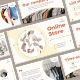 Online Store PowerPoint Presentation Template, Presentation Templates