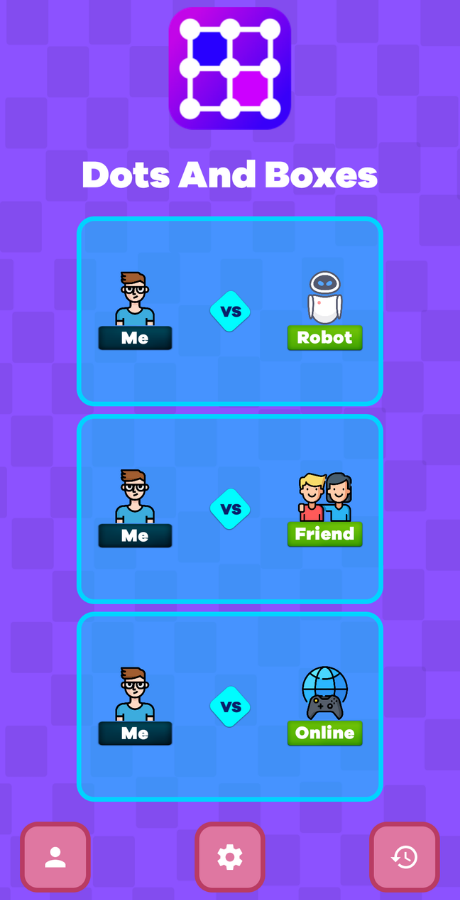 Dots and Boxes Multiplayer with Reward Video Ad by gurujigyan | CodeCanyon