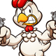 Angry Cartoon Chicken, Vectors | GraphicRiver