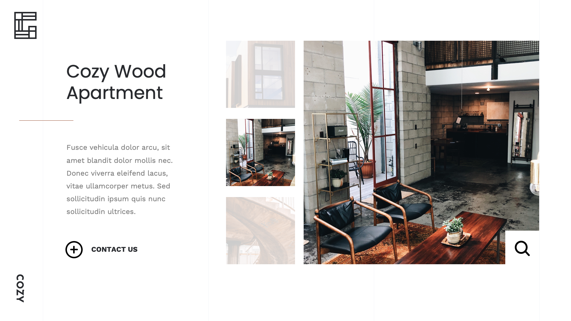 COZY - Architecture Agency Powerpoint Template, Presentation Templates