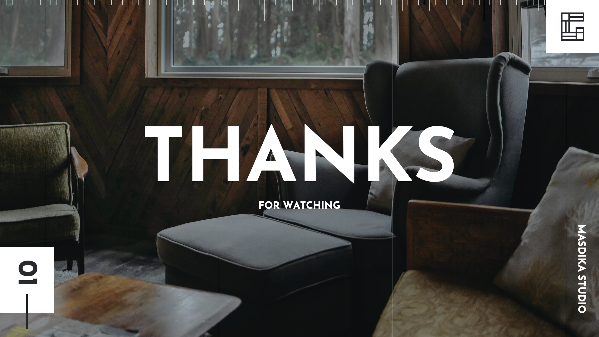 COZY - Architecture Agency Powerpoint Template, Presentation Templates