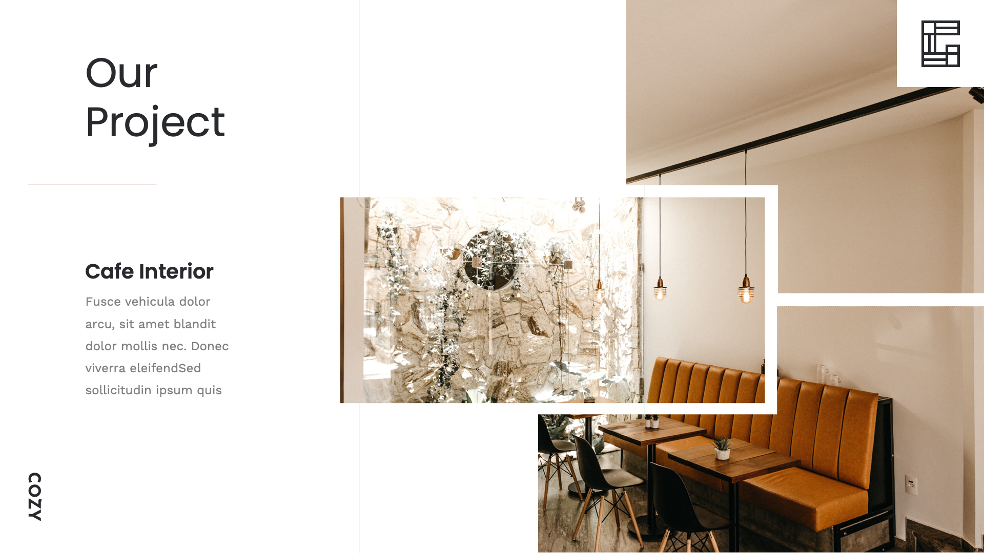 COZY - Architecture Agency Powerpoint Template, Presentation Templates