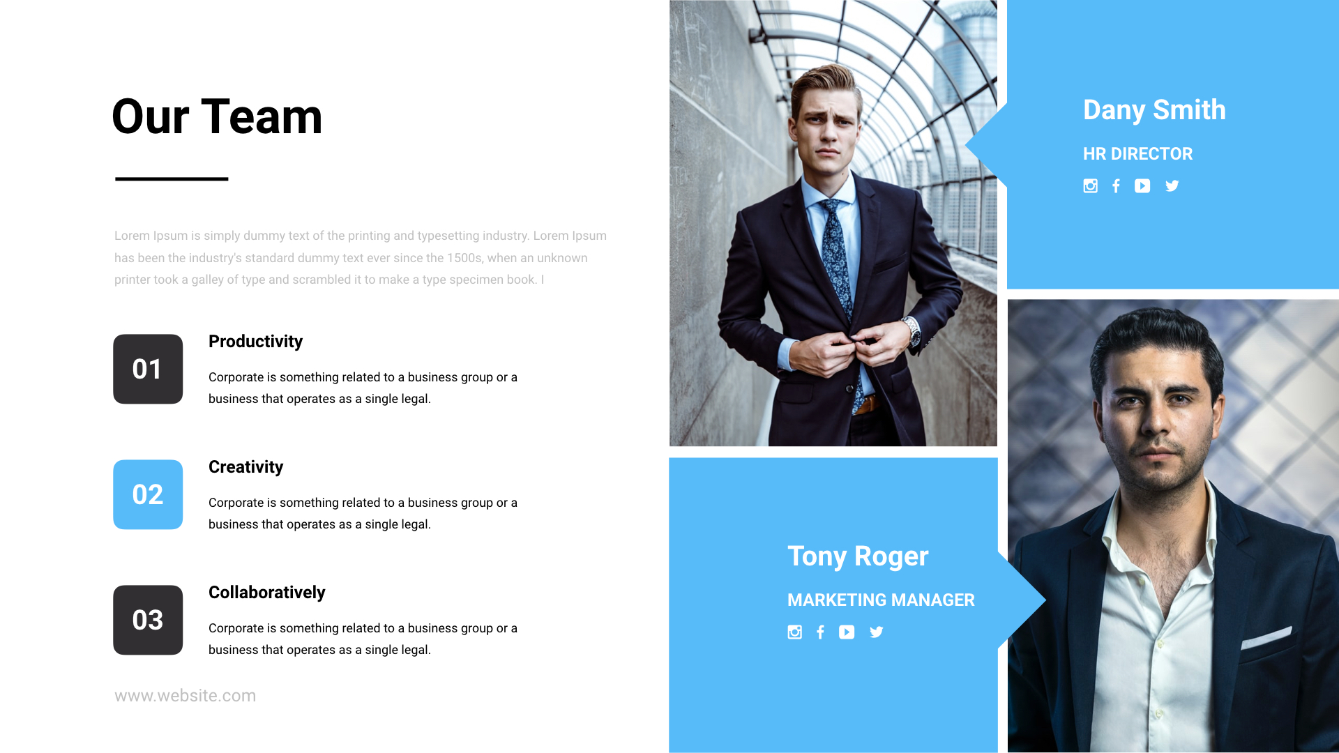 TEMPO Business Template (PPTX), Presentation Templates | GraphicRiver