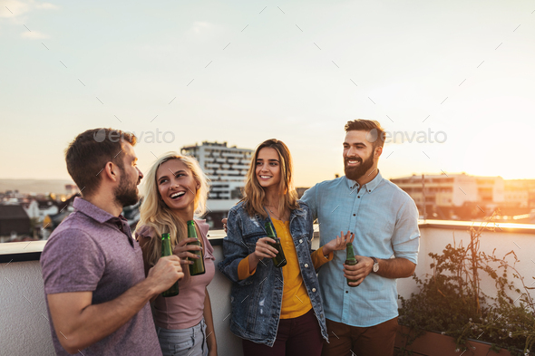 Good vibes with friends - Stock Image - Everypixel