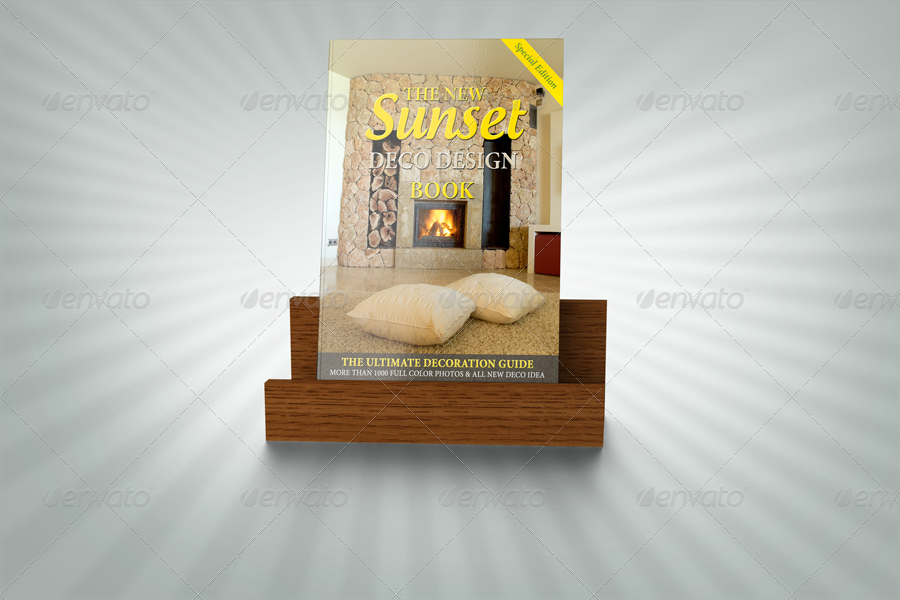 Book Cover Display Mockup, Graphics | GraphicRiver