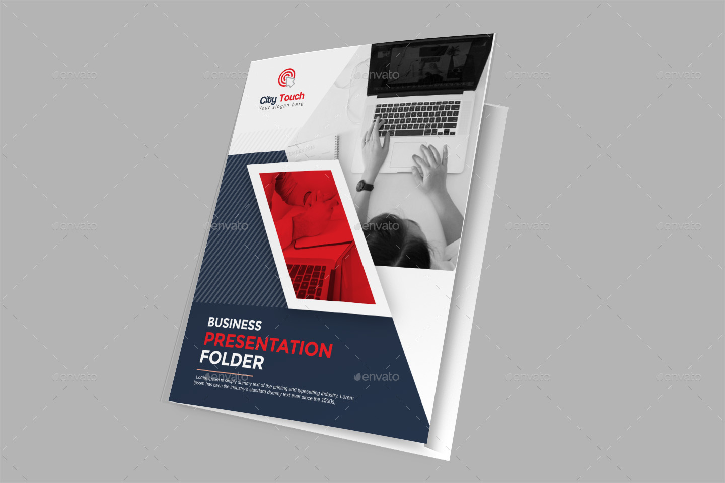 Presentation Folder, Print Templates | GraphicRiver
