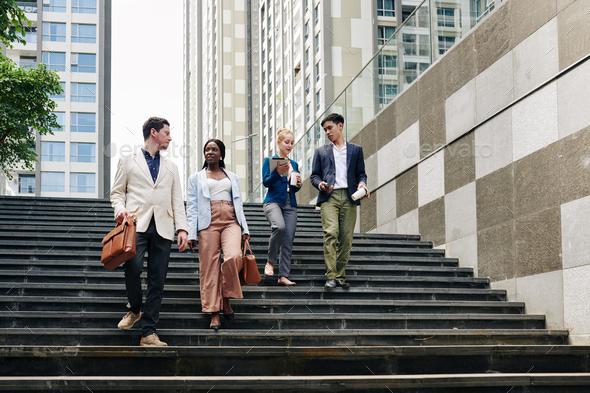 People going home from work Stock Photo by DragonImages | PhotoDune