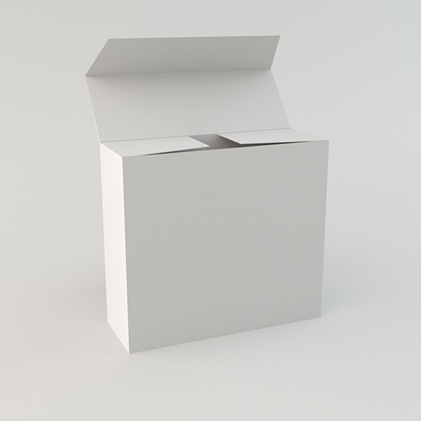 Low Poly Open Product box by creativejun | 3DOcean