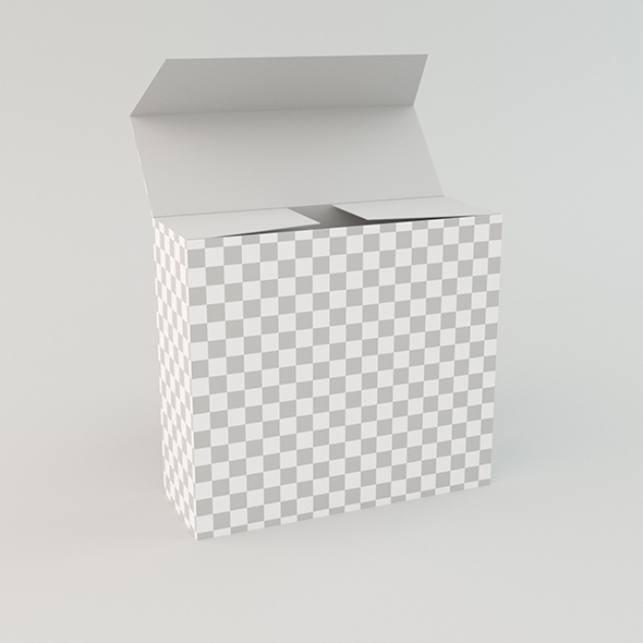 Low Poly Open Product box by creativejun | 3DOcean