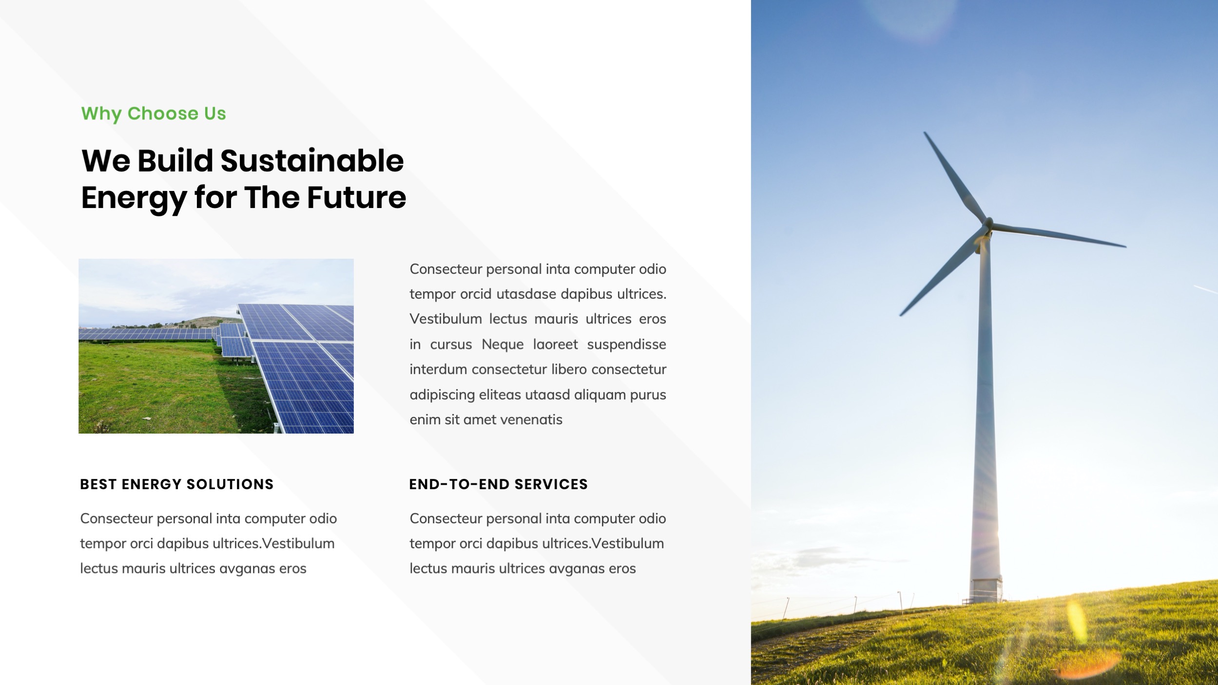 Wind & Solar Energy PowerPoint Template, Presentation Templates ...