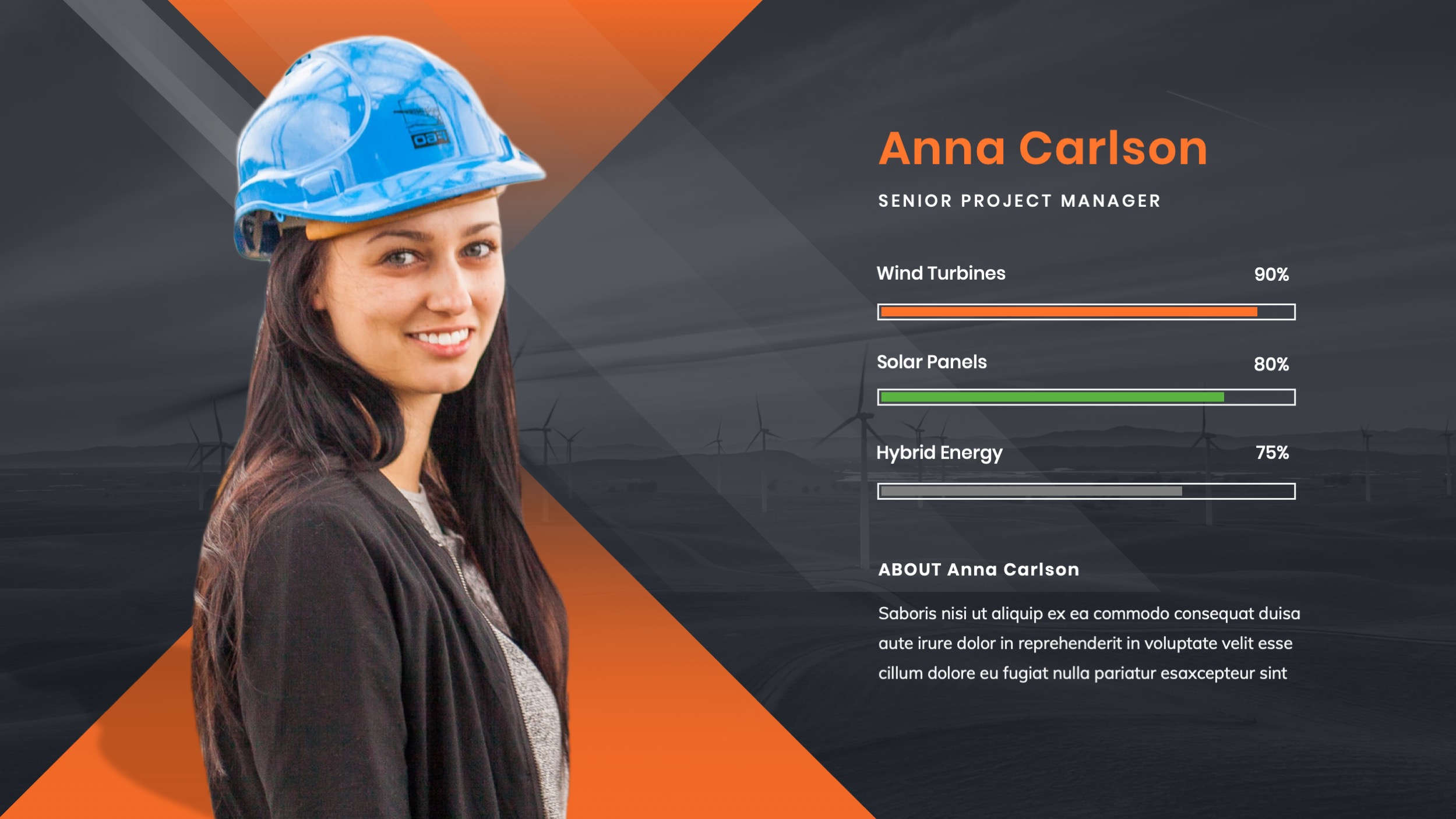 Wind & Solar Energy Google Slides Template by Graphue | GraphicRiver