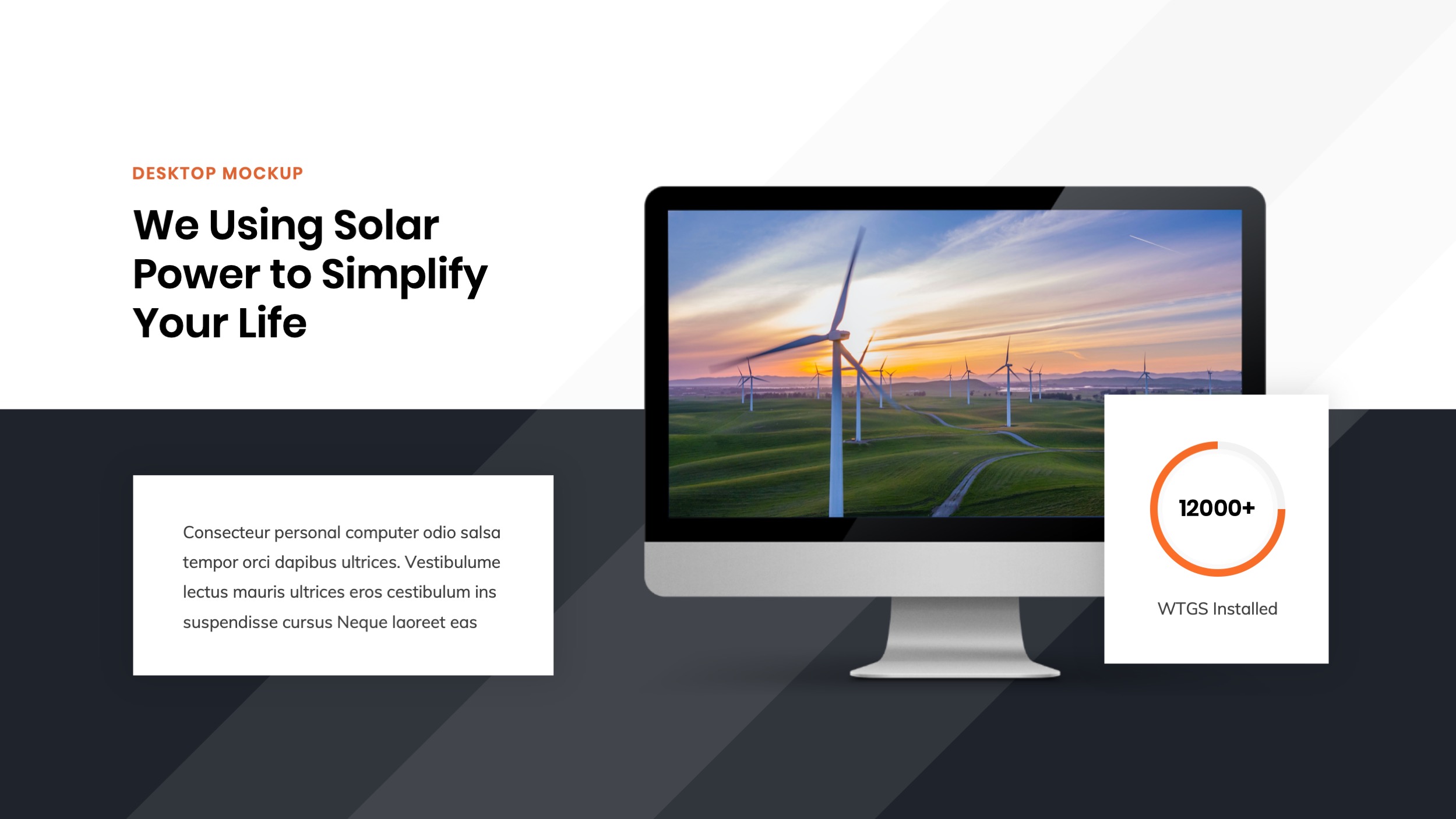 Wind & Solar Energy Google Slides Template, Presentation Templates