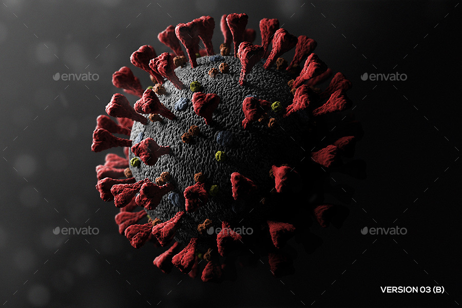 Realistic Coronavirus, Graphics | GraphicRiver