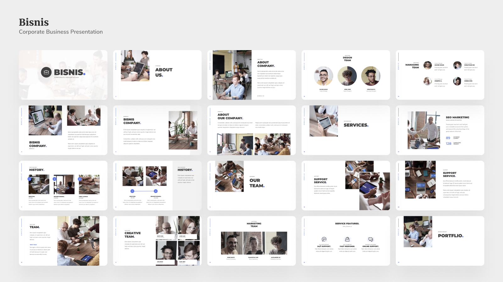 Business Google Slides Presentation Bundle Vol. 2, Presentation Templates