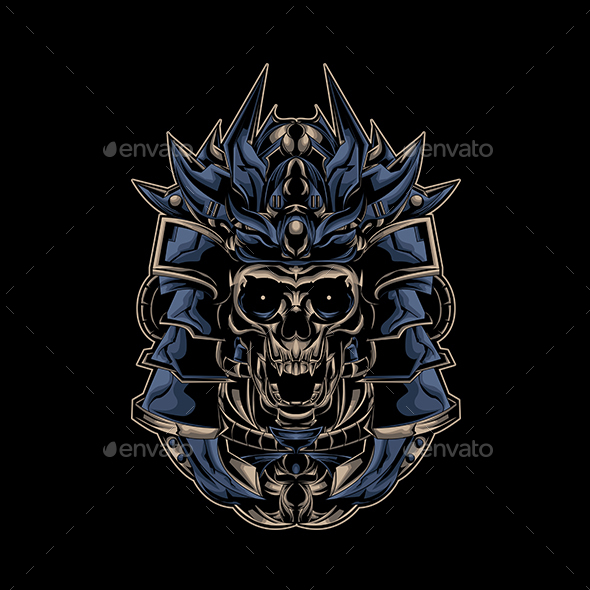 Skull Ronin, Vectors | GraphicRiver