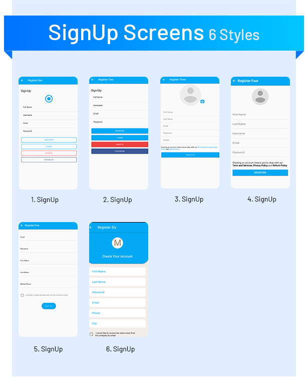 UIUX 5 in 1 - Ionic 5 / Angular 8 Design Components, Screens, Code Snippets, App Skins & Mini ...