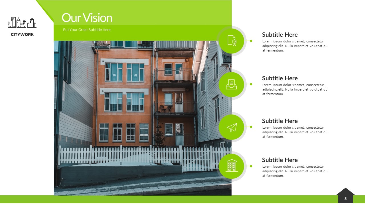 Citywork Keynote Templates, Presentation Templates | GraphicRiver