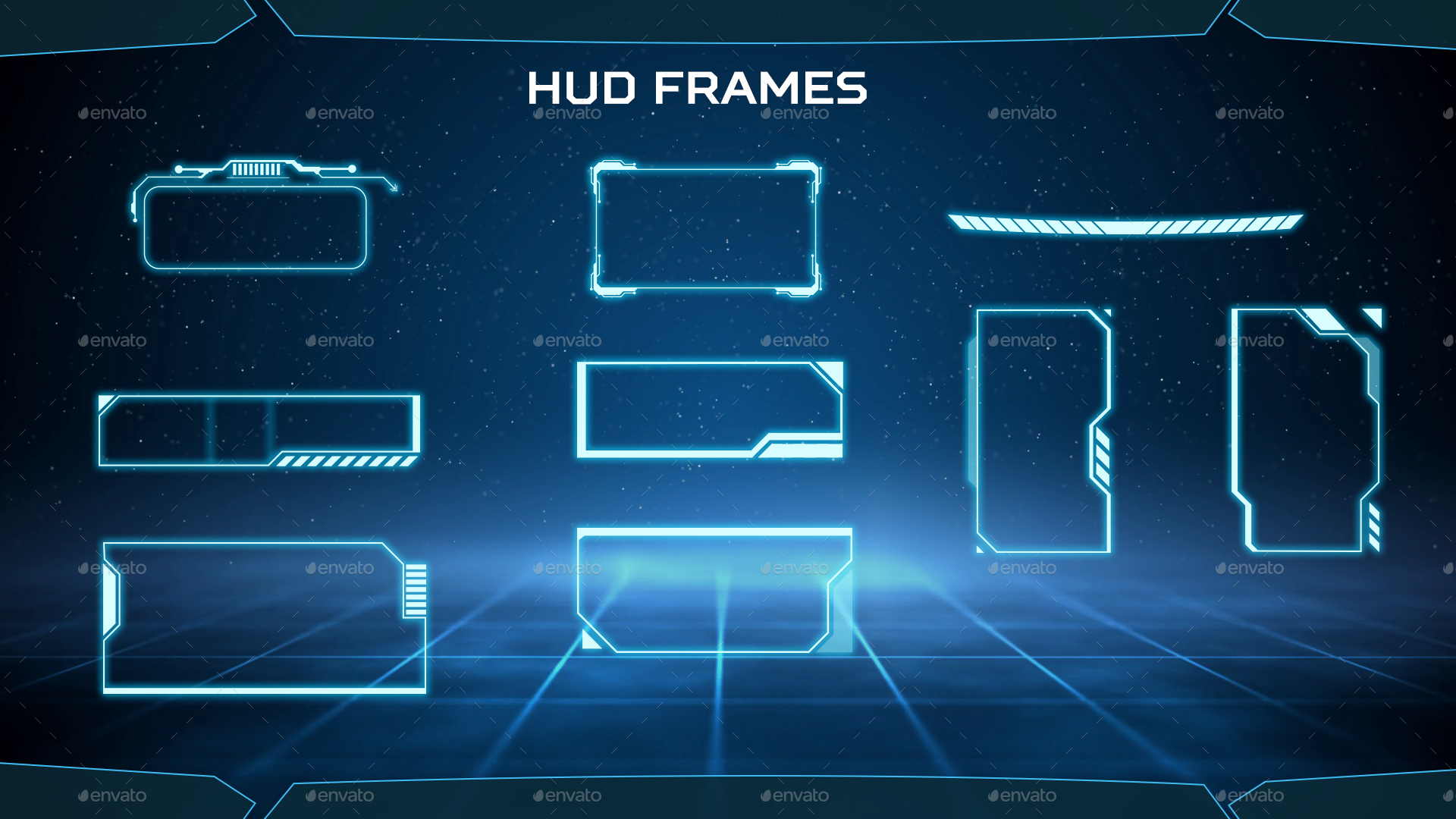 SciFi GUI Pack by umargulzar1122 | GraphicRiver