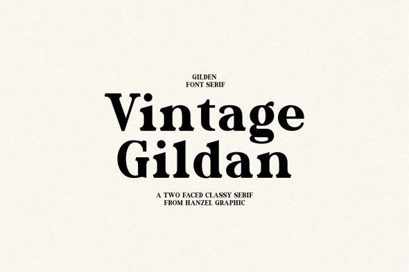 Gilden, Fonts | GraphicRiver