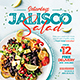 Salad Promo Flyer, Print Templates | GraphicRiver