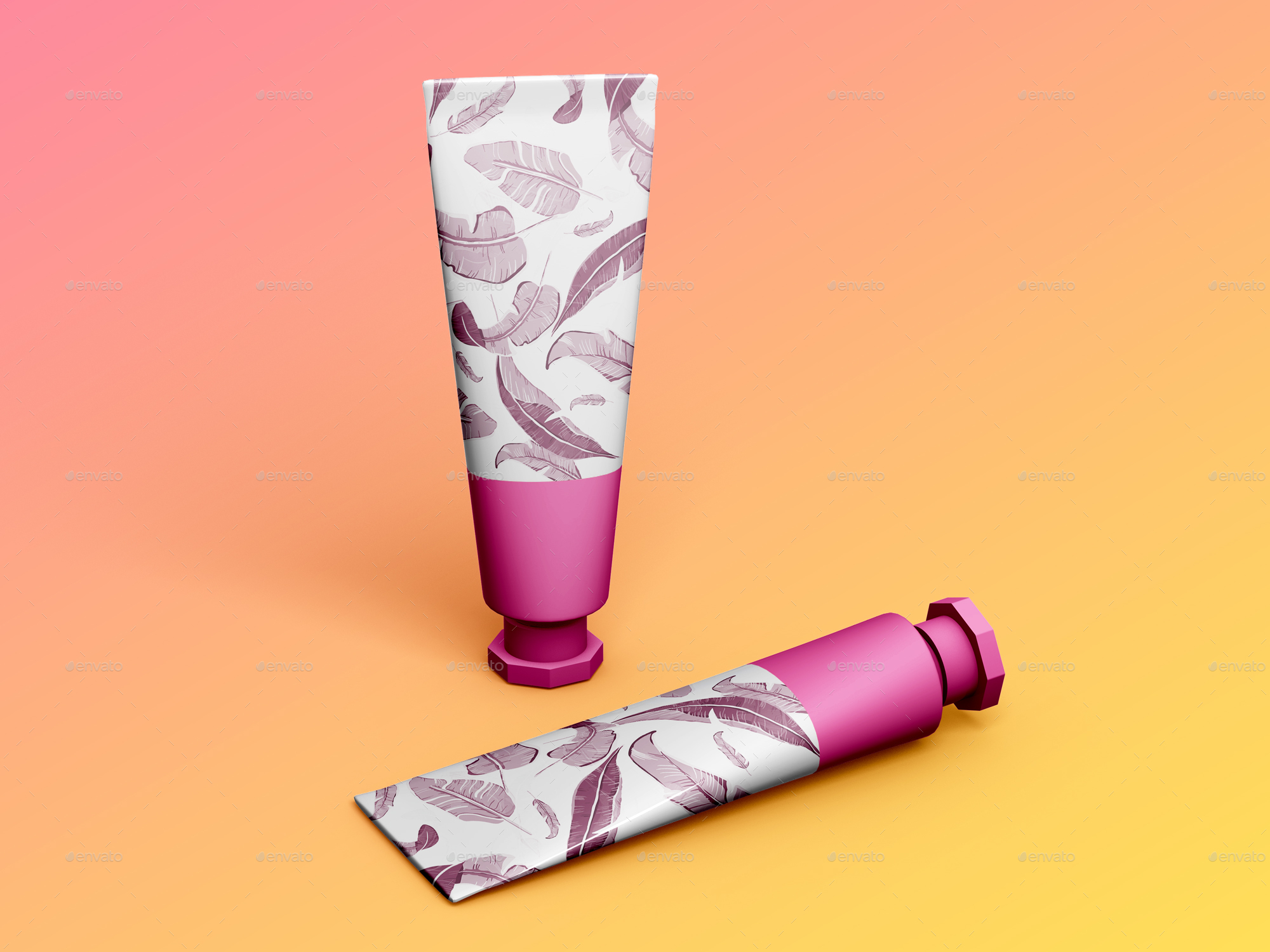 Paint Tubes Mockup, Graphics | GraphicRiver