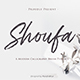 Shoufa, Fonts | GraphicRiver