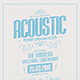 Acoustic Flyer/Poster, Print Templates | GraphicRiver