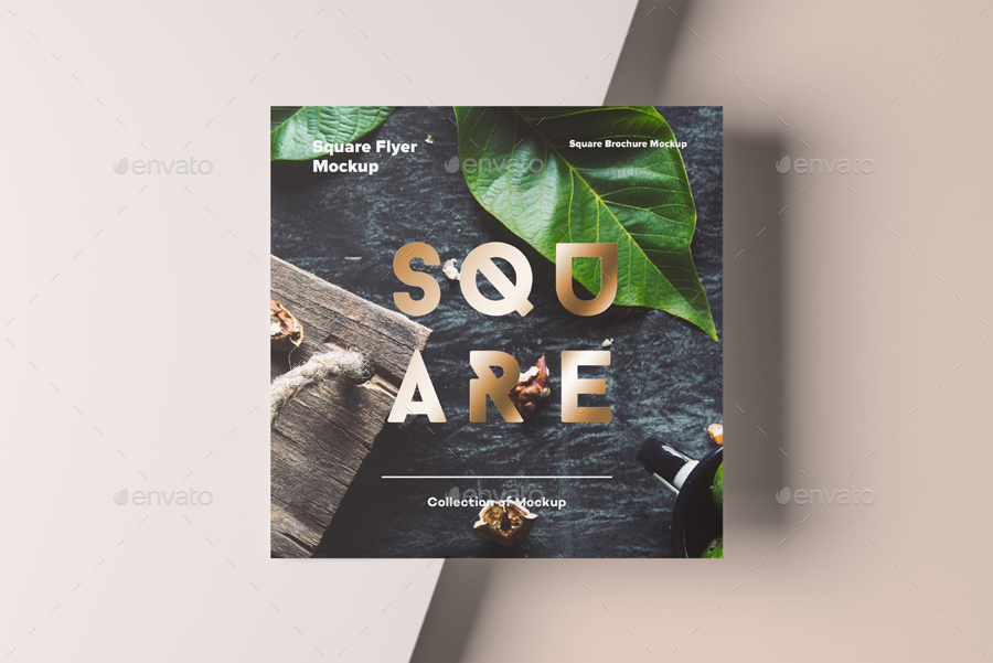Square Flyer Mock-up, Graphics | GraphicRiver