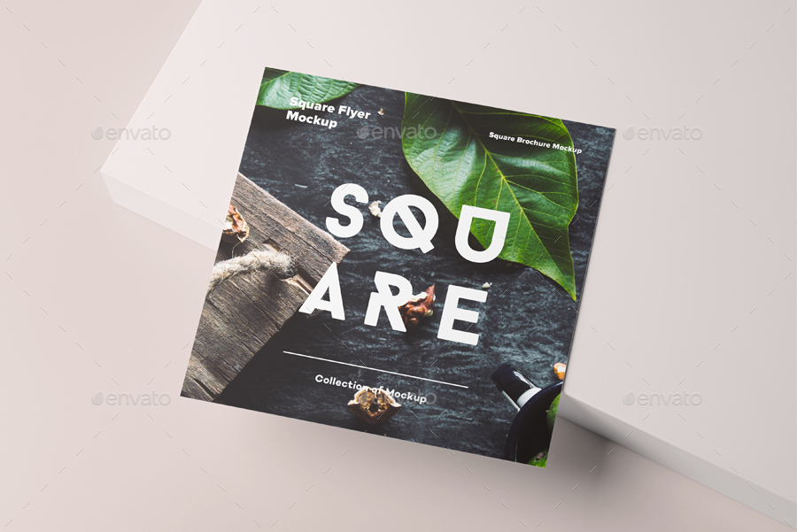 Square Flyer Mock-up, Graphics | GraphicRiver