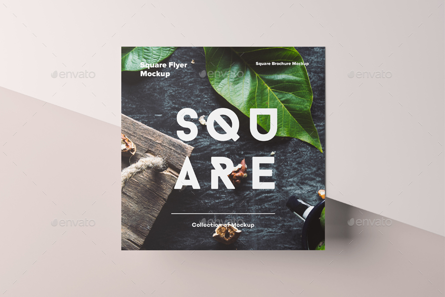 Square Flyer Mock-up, Graphics | GraphicRiver
