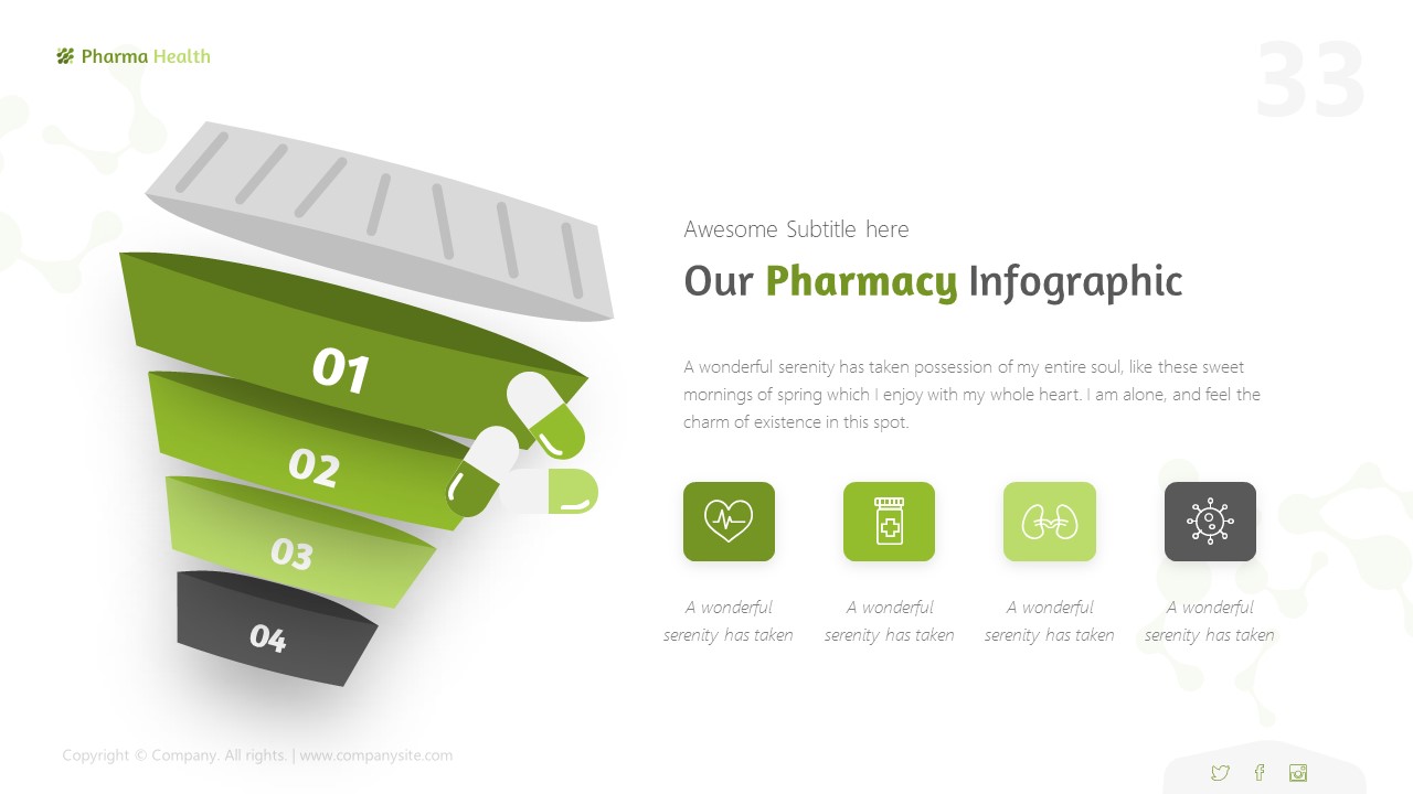 Pharma Health Powerpoint Presentation Template Fully Animated ...