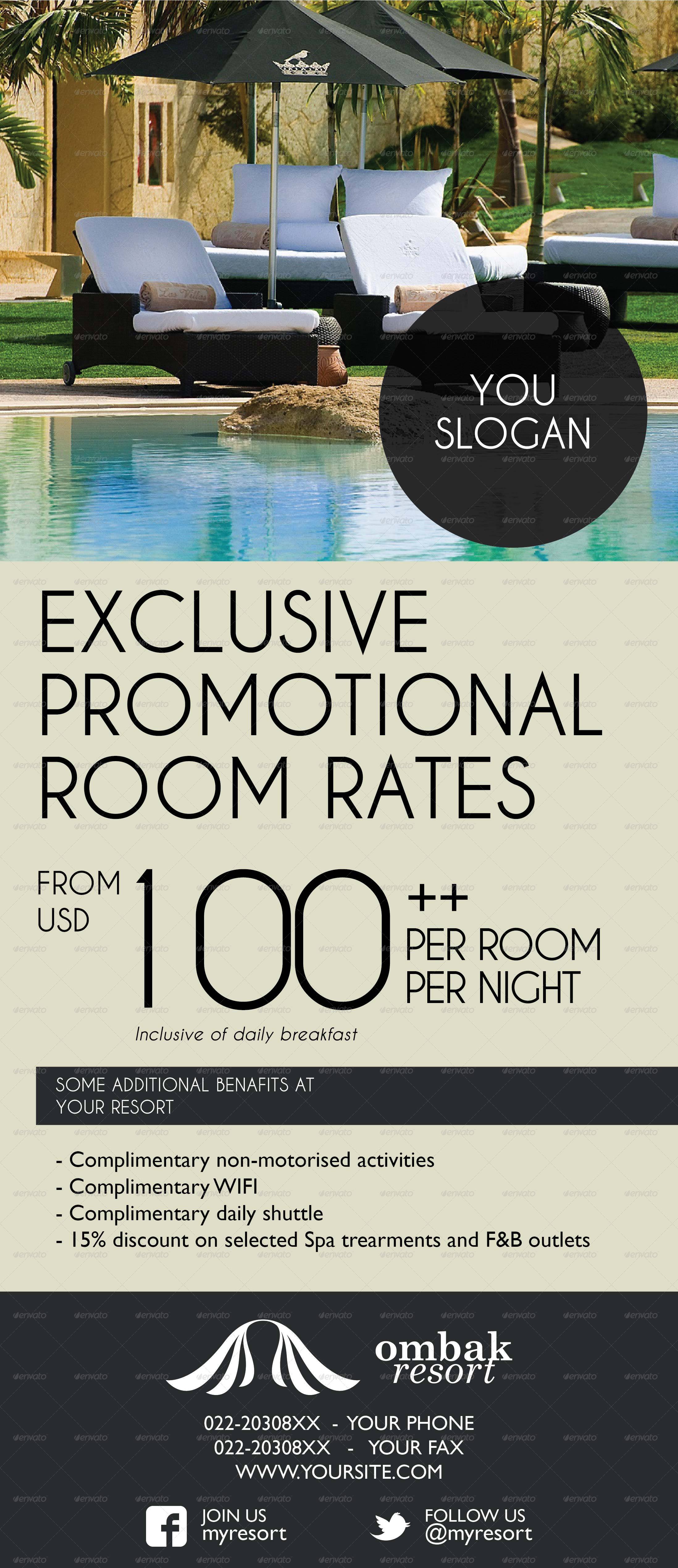 Promotion Banner, Print Templates | GraphicRiver