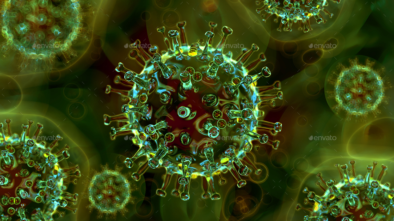 Corona Virus Background, Graphics | GraphicRiver