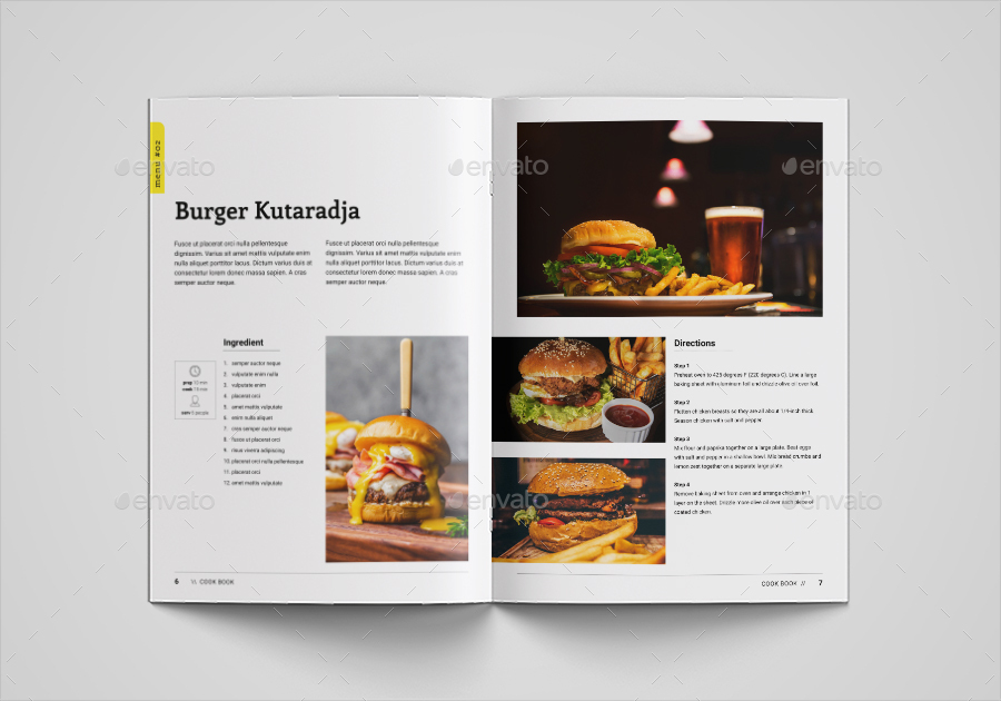 Cook Book Template by esje | GraphicRiver