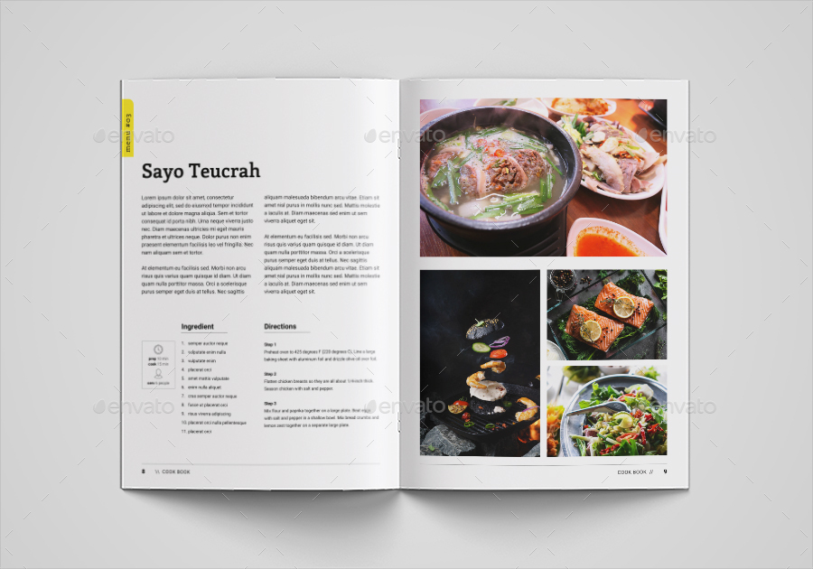Cook Book Template by esje | GraphicRiver