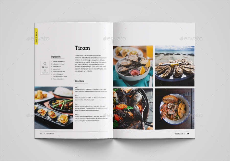 Cook Book Template by esje | GraphicRiver
