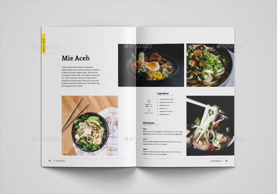 Cook Book Template by esje | GraphicRiver