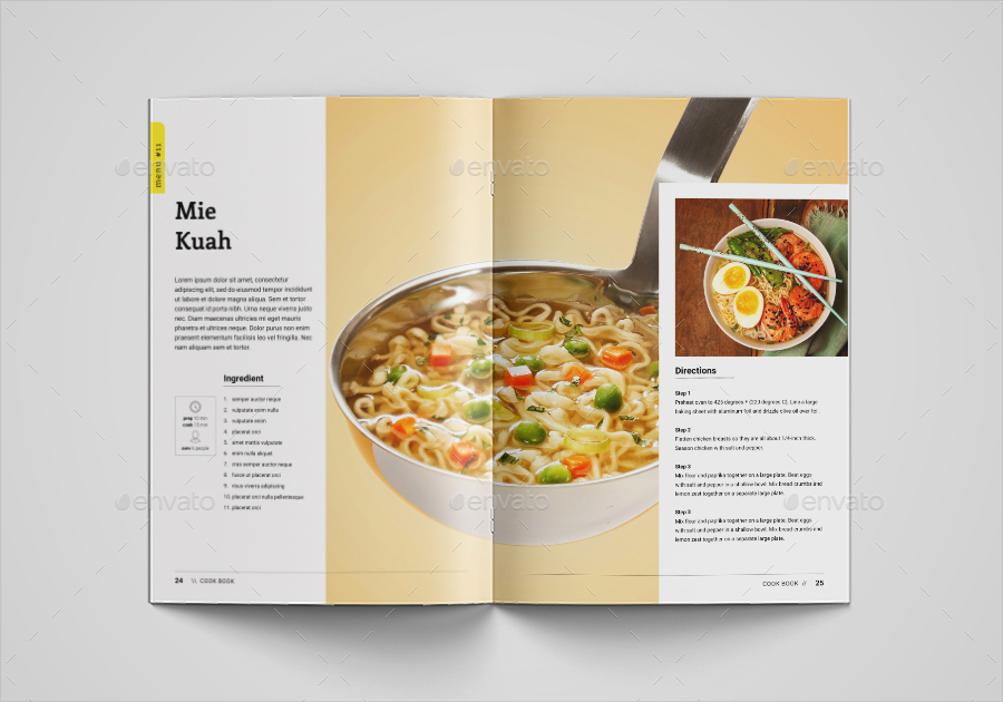 Cook Book Template by esje | GraphicRiver